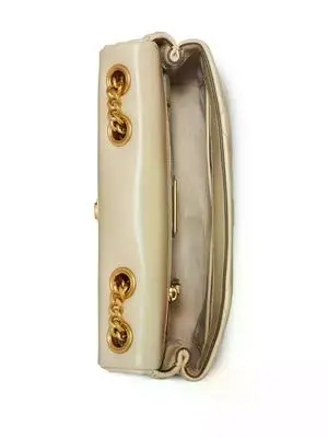 Tory Burch Small Kira Diamond Quilt Shoulder Bag - Neutrals