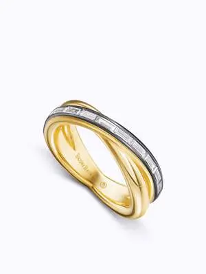 BRIONY RAYMOND Diamond Ring - 18 Karat Yellow Gold