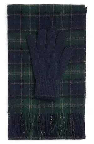 Barbour Knitted Gloves For Men