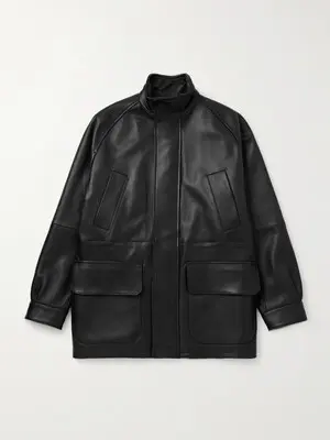 STOFFA Traveler Plongé Leather Jacket