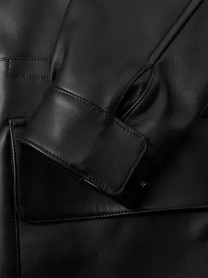 STOFFA Traveler Plongé Leather Jacket
