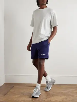 Aimé Leon Dore Straight-leg Logo-print Mesh Shorts