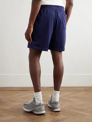 Aimé Leon Dore Straight-leg Logo-print Mesh Shorts