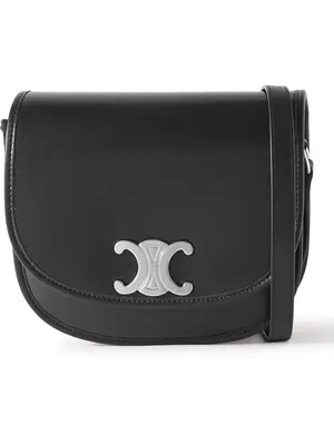 Celine Triomphe Medium Messenger Bag - Black