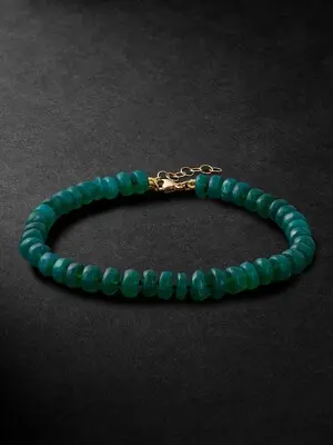 Jia Jia Jumbo Opal Beaded Bracelet - Green