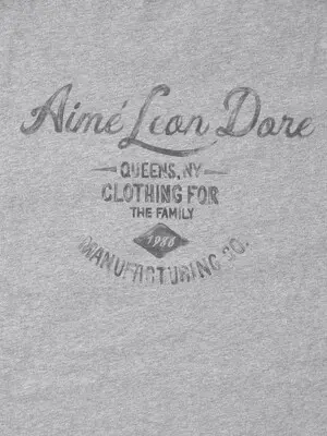 Aimé Leon Dore Clothier Logo-print Cotton-jersey T-shirt - Gray