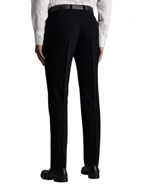 CHARLES TYRWHITT Windowpane Slim Fit Trousers