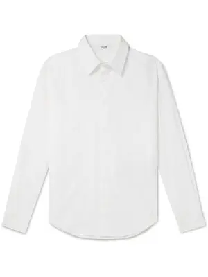 Men's White Poplin Shirts