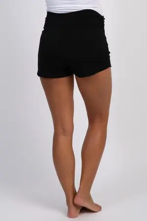 PINKBLUSH Ruched Side Lounge Shorts