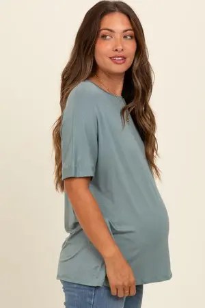 PINKBLUSH Relaxed Fit Maternity T-shirt