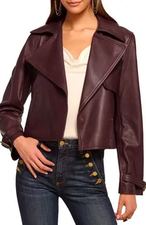 Ramy Brook Rylie Leather Jacket
