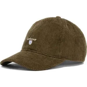 Barbour Preston Baseball Cap - Olive