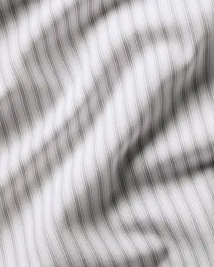 CHARLES TYRWHITT Non-iron Poplin Stripe Shirt - Gray