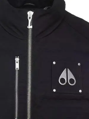 Moose Knuckles Quilted Gilet With Logo Patch