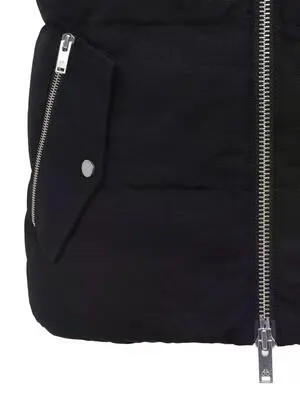 Moose Knuckles Quilted Gilet With Logo Patch