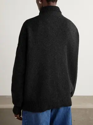 Daughter Balla Wool Turtleneck Sweater - Gray