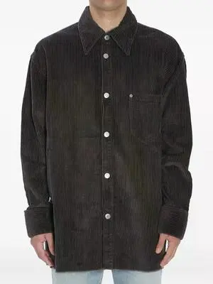 AMI Paris Corduroy Patch-pocket Shirt Jacket