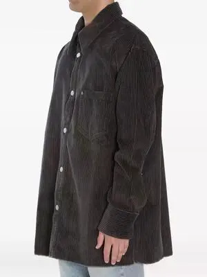 AMI Paris Corduroy Patch-pocket Shirt Jacket