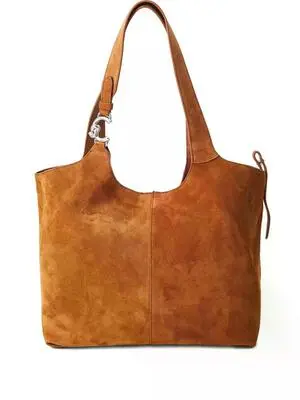 COCCINELLE Suede Shoulder Bag
