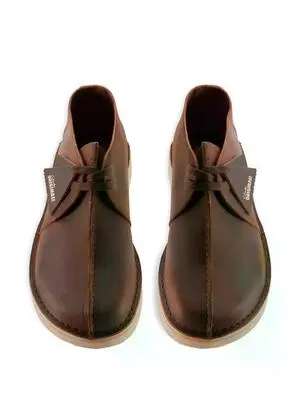 Clarks Leather Lace-up Boots - Brown