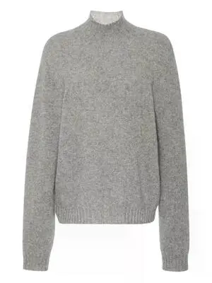 THE ROW High-neck Cashmere Knit