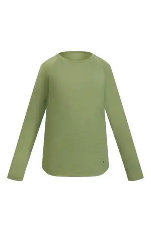 VITALITY Adapt Long Sleeve Crewneck T-shirt - Matcha