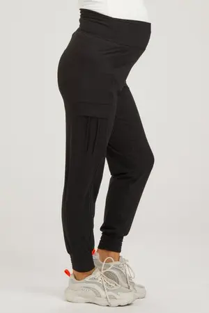 PINKBLUSH Cargo Pocket Maternity Jogger Pants