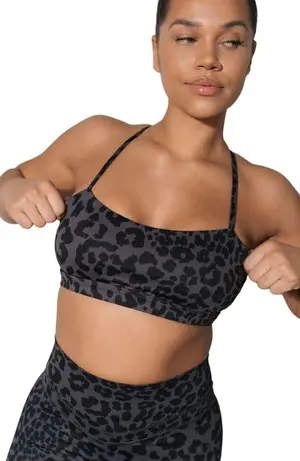 VITALITY Pulse Mini Bra - King Cheetah Midnight