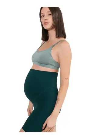 VITALITY Vital Maternity Scoop Bralette - Thyme