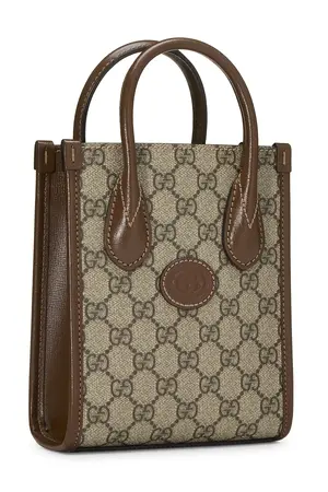Gucci Gg Supreme Interlocking G Tote