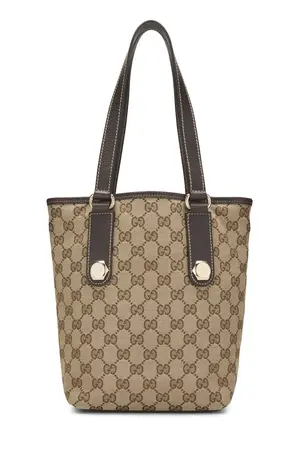 Gucci Original Gg Canvas Flat Vertical Tote