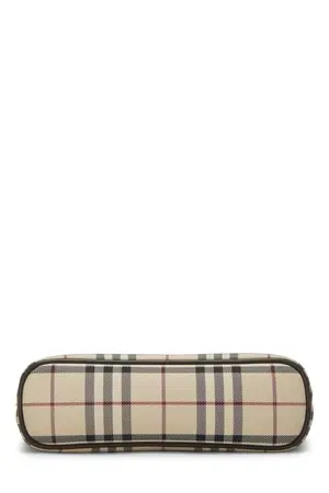 Burberry Check Nylon Handbag