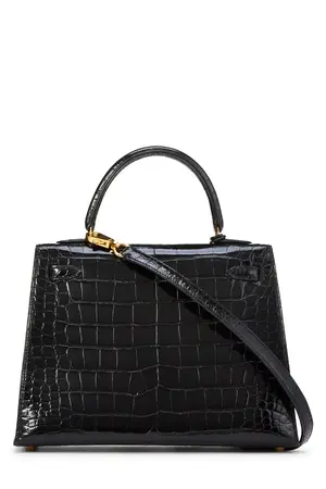 Hermès Lisse Alligator Kelly Sellier 25