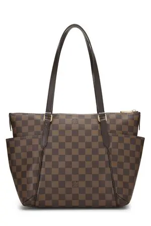 LOUIS VUITTON Damier Ebene Totally Nm Tote - Brown