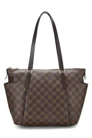 LOUIS VUITTON Damier Ebene Totally Nm Tote - Brown