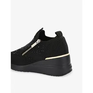 Carvela High-rise Knitted Trainers