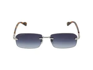 Gucci Rectangle Sunglasses - Silver