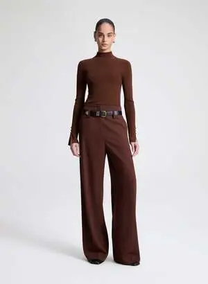 A.L.C. Liam Tailored Pant - Brunette