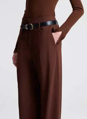 A.L.C. Liam Tailored Pant - Brunette