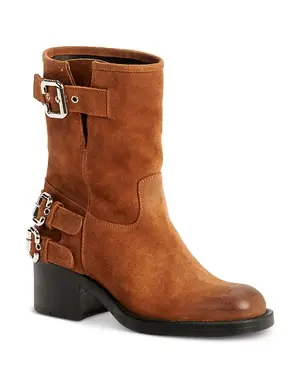 Women's Designer Moto Boots