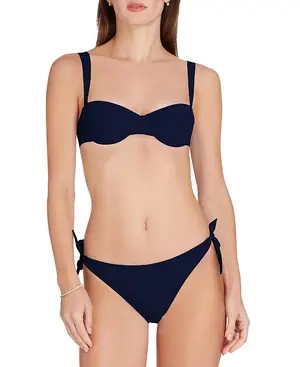 VALIMARE Milos Knotted Bikini Bottom - Navy