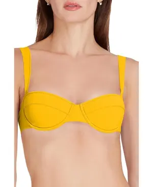 VALIMARE Athens Underwire Bikini Top - Yellow