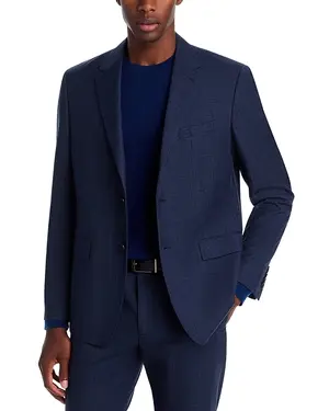 Men's Blue Plaid Suits