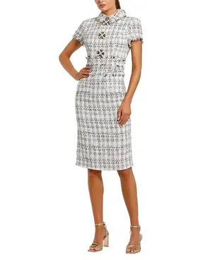 Mac Duggal Button Detailed Day Dresses