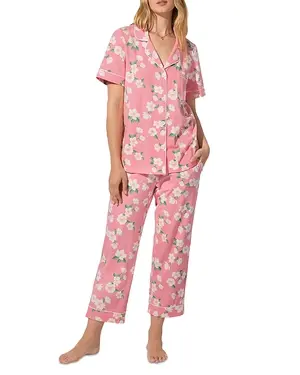BEDHEAD PAJAMAS Floral Print Pajama Set - Pink Magnolias