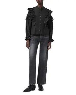 ALLSAINTS Lulu Shirt - Black