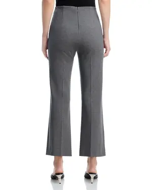Rag & Bone Irina Kick Flare Trousers - Charcoal