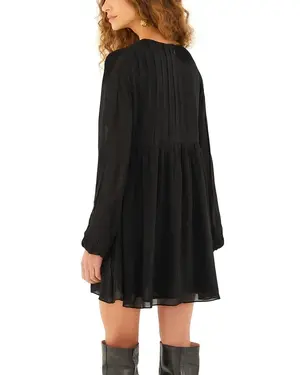 Farm Rio Pleated Mini Dress