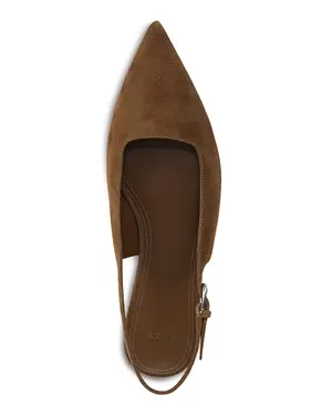 Vince Gracy Slingback Flats - Elmwood