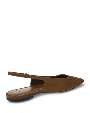 Vince Gracy Slingback Flats - Elmwood